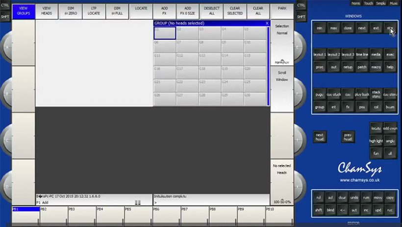 ChamSys MagicQ Tutorial 1990 – #mothergrid