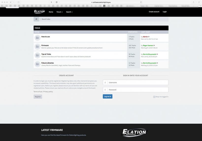 ELATION launcht Software-Forum – #mothergrid