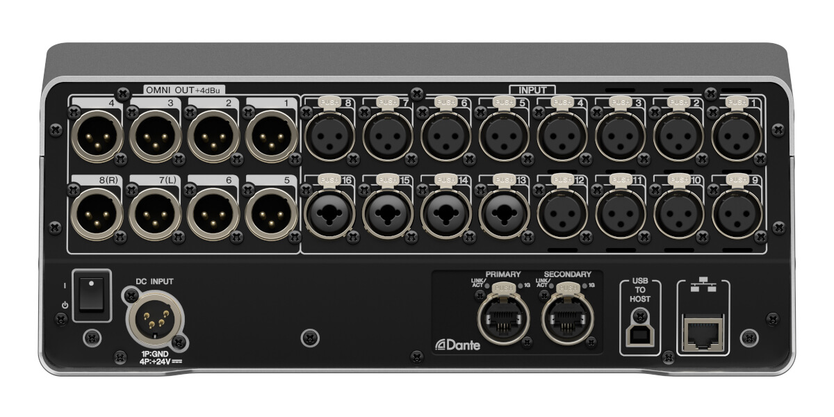 DM3 mit Dante: Neue Kompaktkonsolen von Yamaha #mothergrid