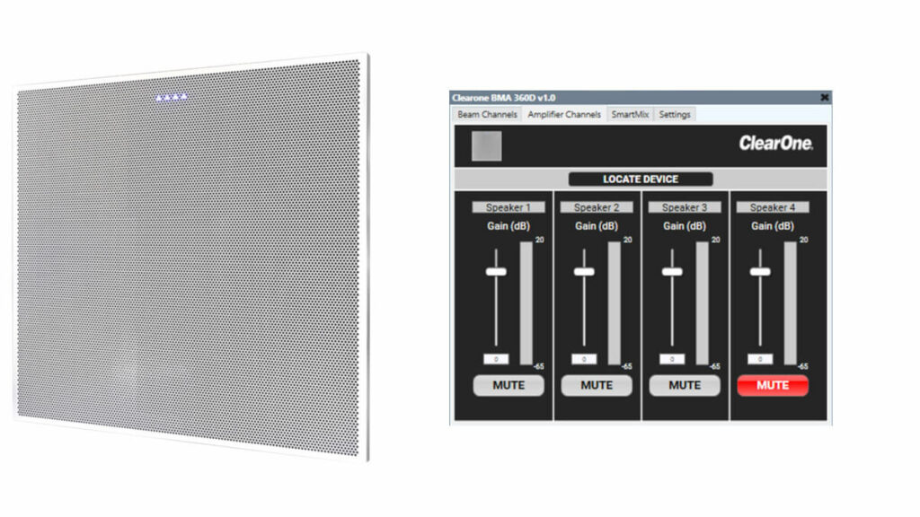 ClearOne veröffentlicht Q-SYS Designer PlugIn für BMA 360D – #mothergrid