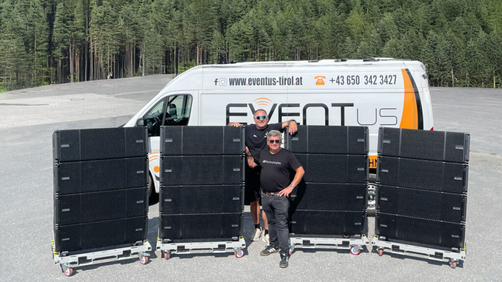 EVENTus in Österreich erweitert Bestand mit dem VIO L212 Line-Array ...